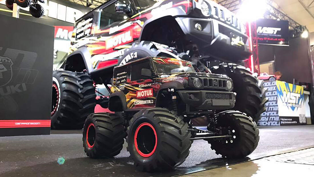 Suzuki Jimny Tuning: Monster Truck und G-Klasse-Kopie - auto motor und ...