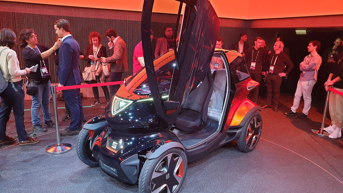 Seat Minimo: Elektrische Auto-Motorrad-Mixtur für die Stadt - auto ...