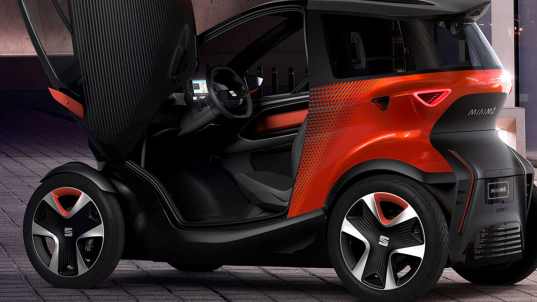 Seat Minimo: Elektrische Auto-Motorrad-Mixtur für die Stadt - auto ...