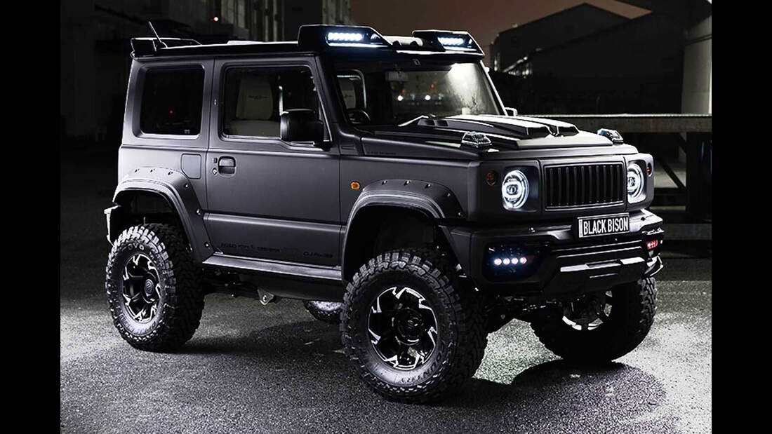 Suzuki Jimny Tuning: Monster Truck und G-Klasse-Kopie | AUTO MOTOR UND ...