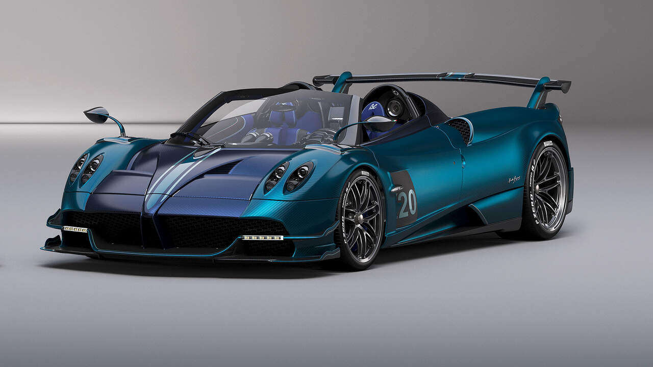 Render Pagani Huayra Roadster Pagani Huayra Roadster Tuning, Pagani