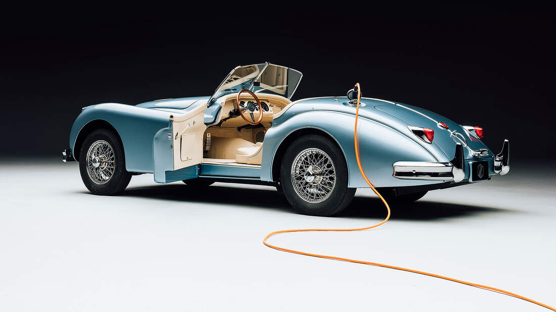 Lunaz-Design rüstet Oldtimer um: Edle Elektriker aus Silverstone | AUTO ...