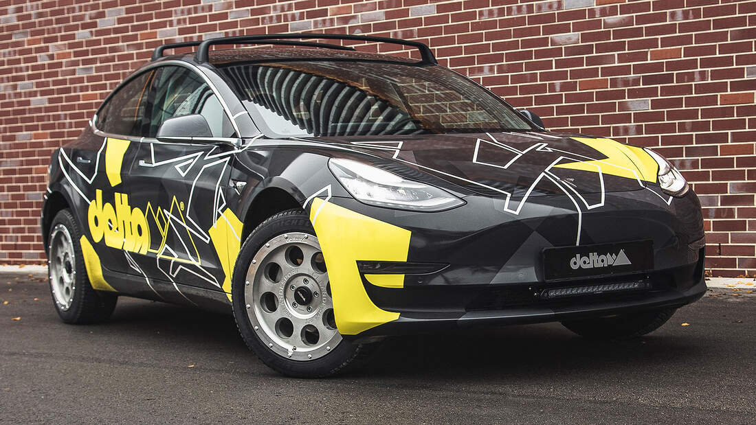 Tesla-Tuning von Delta 4x4: Model 3 wird zum Offroader | AUTO MOTOR UND ...