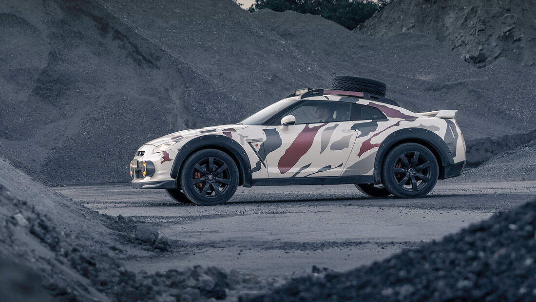 Nissan GT-R Offroad-Tuning: Godzilla als Geländewagen | AUTO MOTOR UND ...