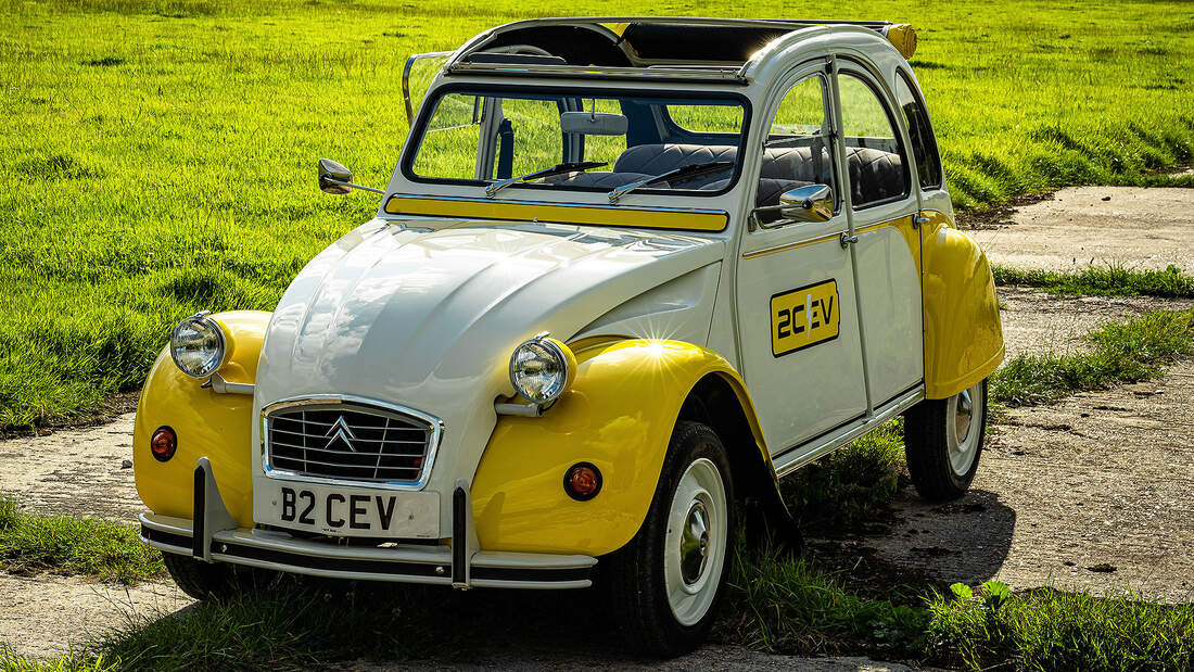 Citroen 2eCv von The 2CV Shop: Ente mit Elektroantrieb | AUTO MOTOR UND ...