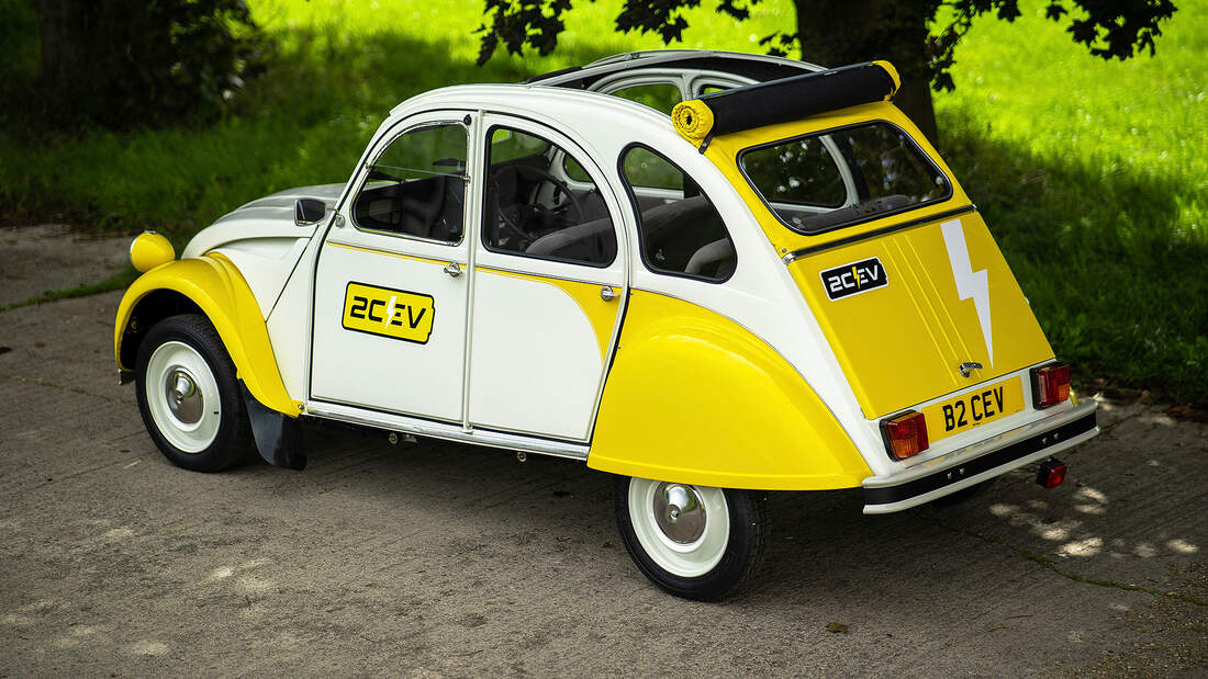 Citroen 2eCv von The 2CV Shop: Ente mit Elektroantrieb | AUTO MOTOR UND ...