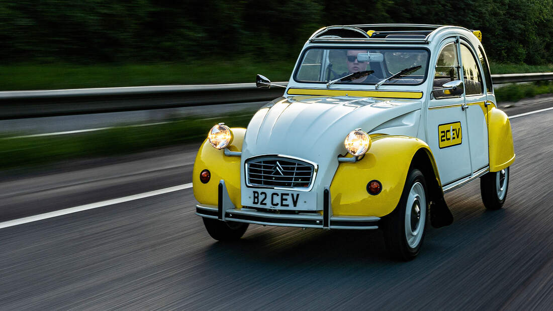 Citroen 2eCv von The 2CV Shop: Ente mit Elektroantrieb | AUTO MOTOR UND ...