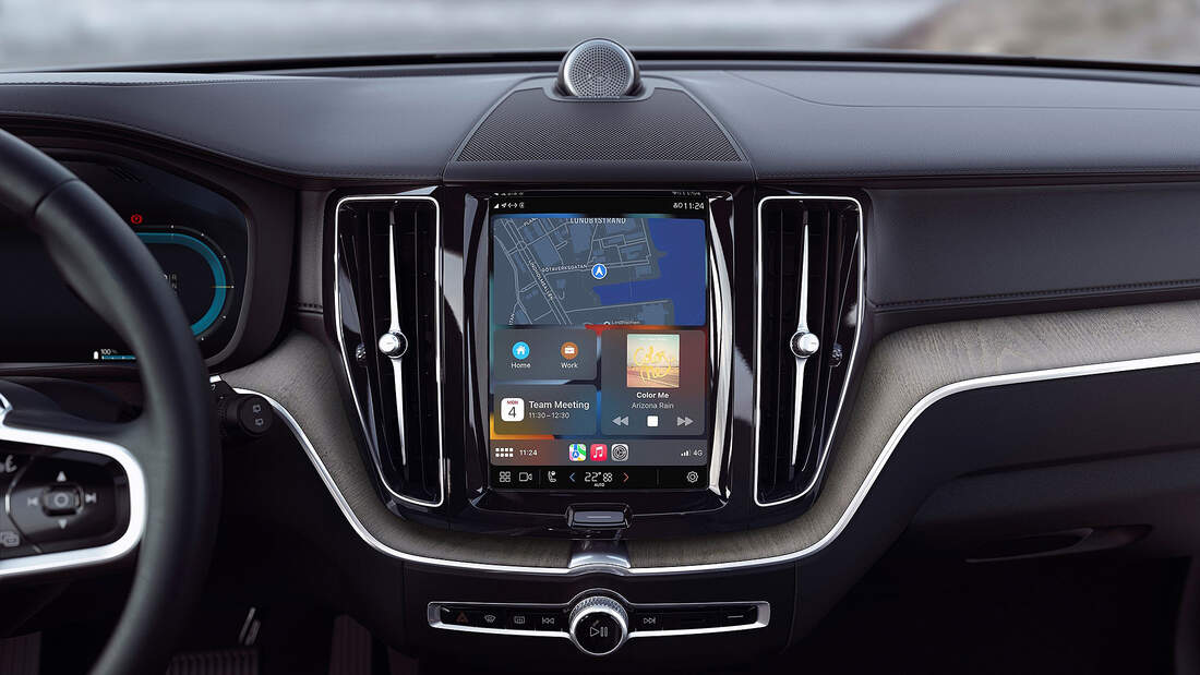 Volvo-OTA-Update: Android-Infotainment mit Apple Carplay | AUTO MOTOR ...