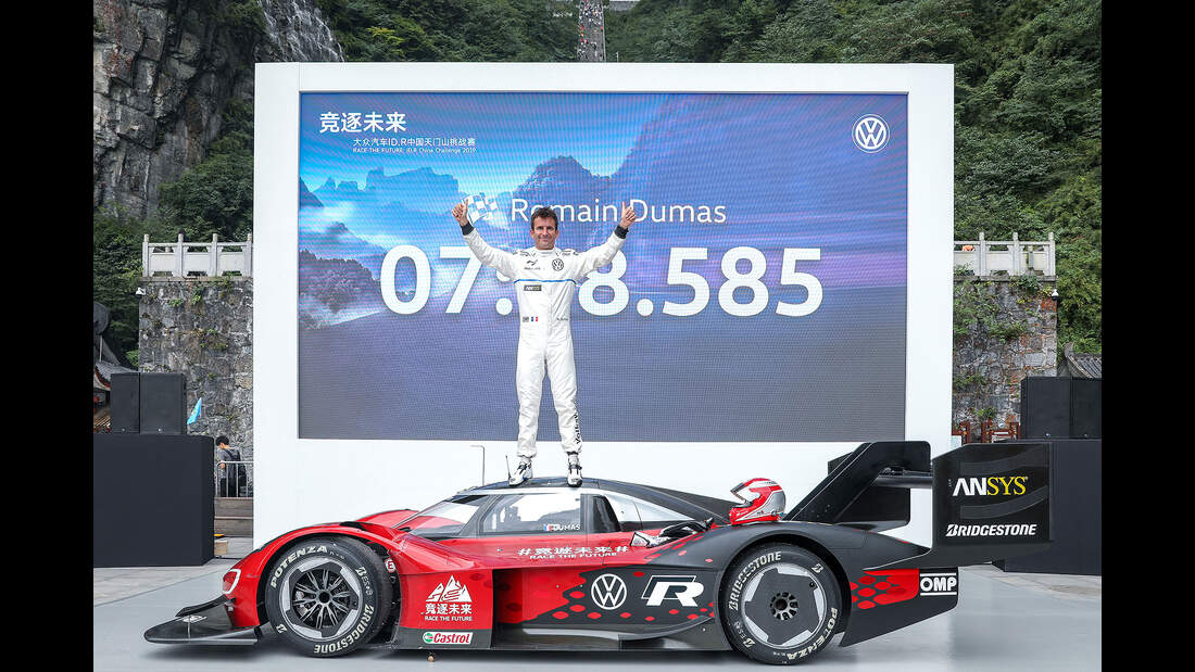 Elektro-Rennwagen ID. R: Die Rekordfahrten des E-Renners | AUTO MOTOR ...