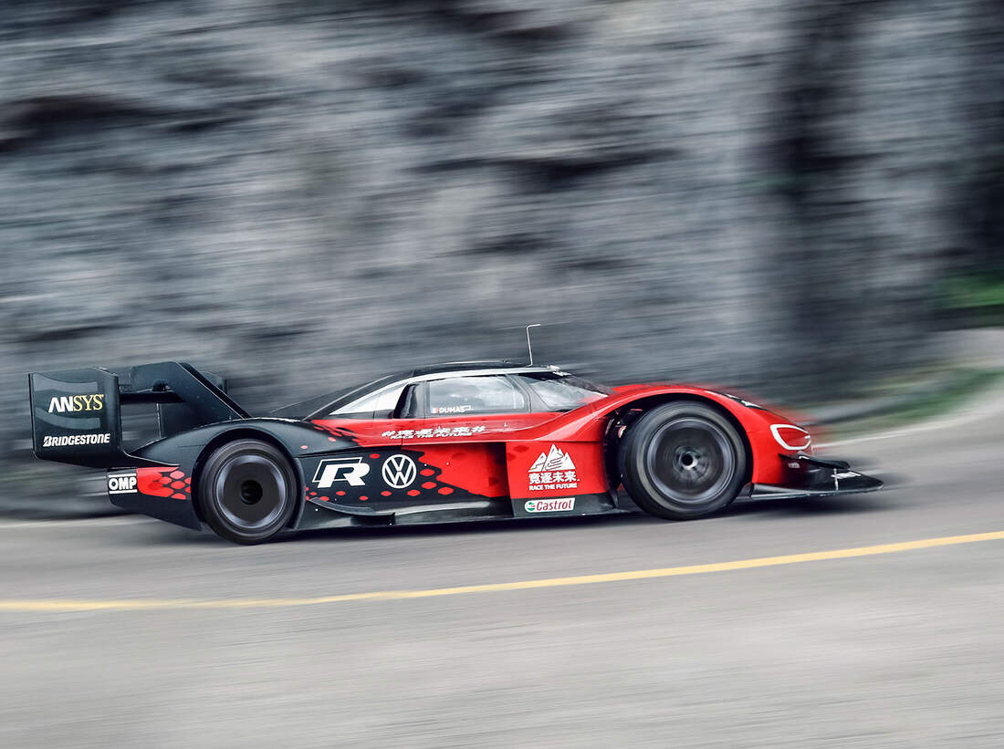 Elektro-Rennwagen ID. R: Die Rekordfahrten des E-Renners - auto motor ...