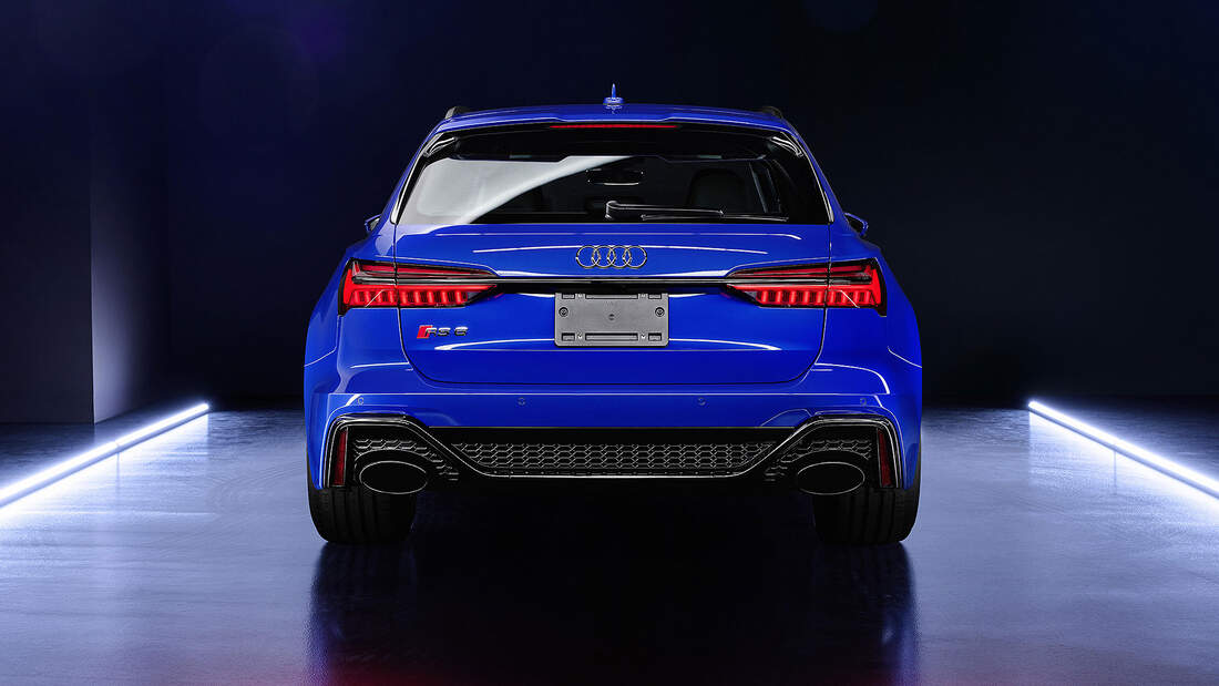 Audi RS 6 Avant RS Tribute Edition: Blau wie der originale RS2 Avant ...