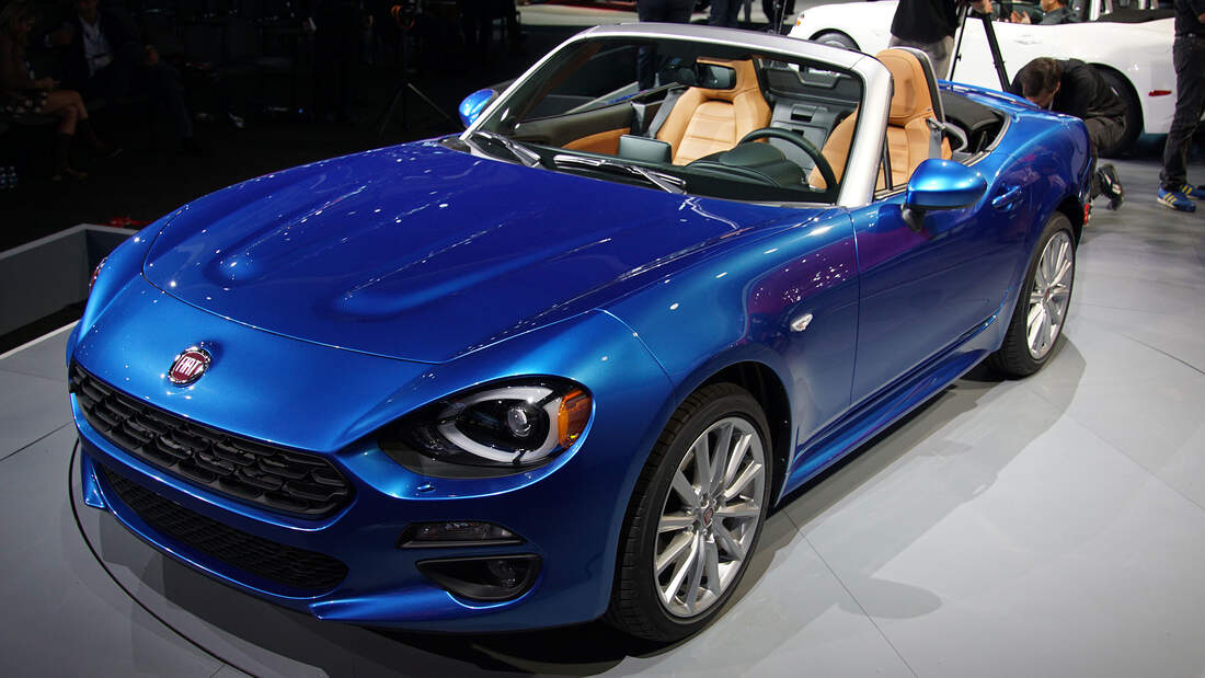 Fiat 124 Spider Typ NF, Baujahr 2016 bis 2019 Technische Daten zu allen ...