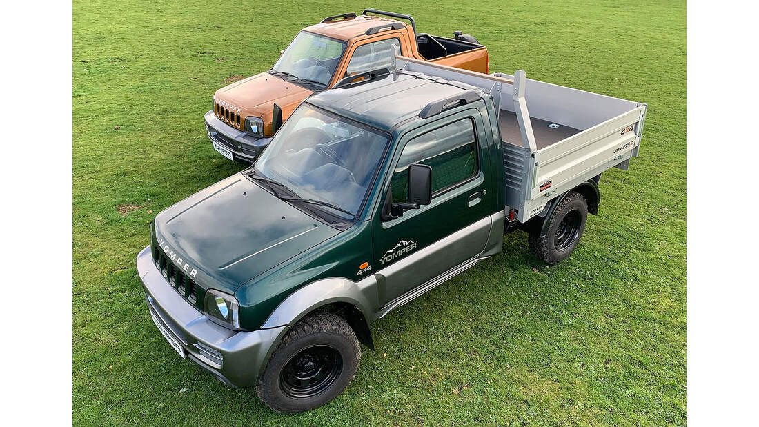 Yomper 4x4: Suzuki Jimny FJ mit Pick-up-Umbau | AUTO MOTOR UND SPORT