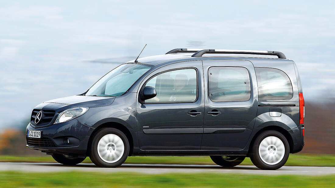 Mercedes Citan gegen VW Caddy im Vergleichstest - auto motor und sport