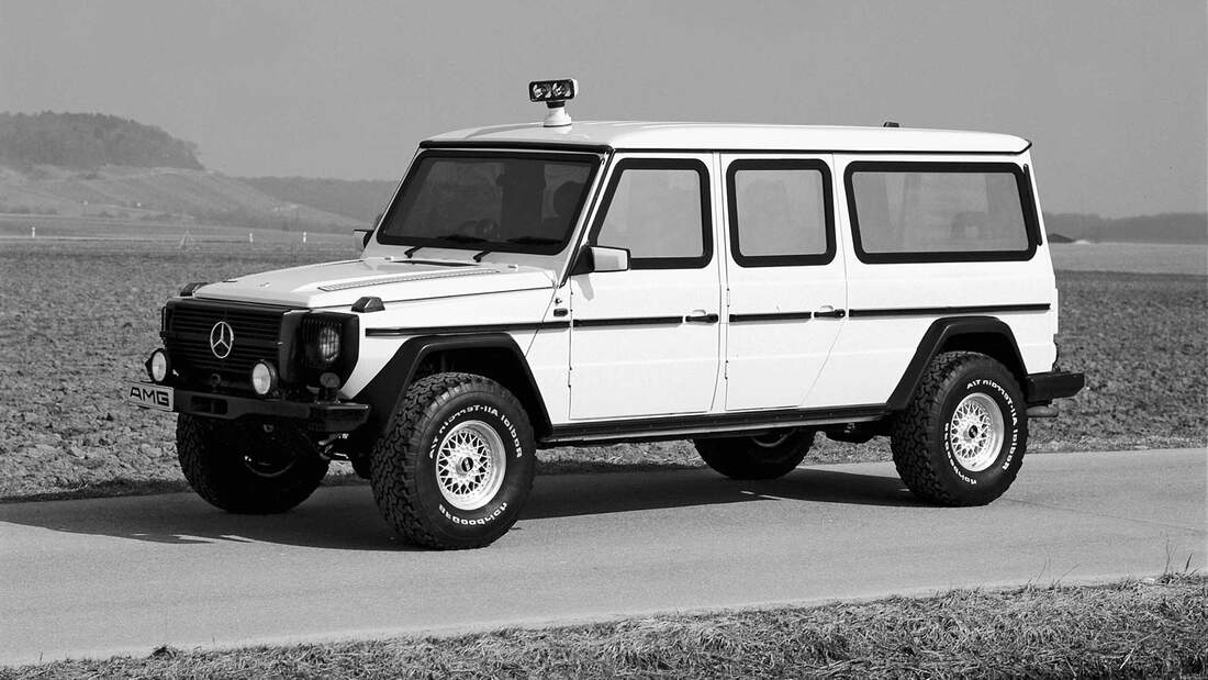 Schneller, breiter, stärker: Wie AMG den Mercedes G tunte - auto motor ...