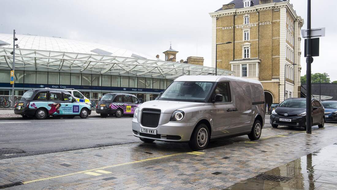 LEVC VN5: Elektro-Transporter auf Basis des London-Taxi - auto motor ...