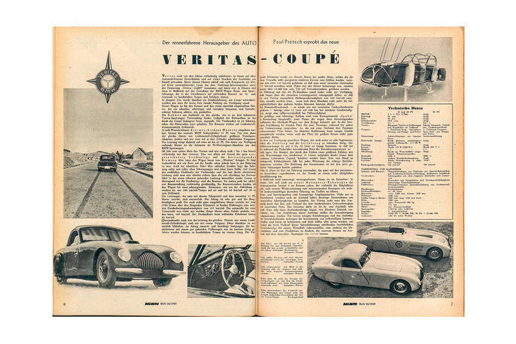 Original-Test: Veritas Coupé | AUTO MOTOR UND SPORT