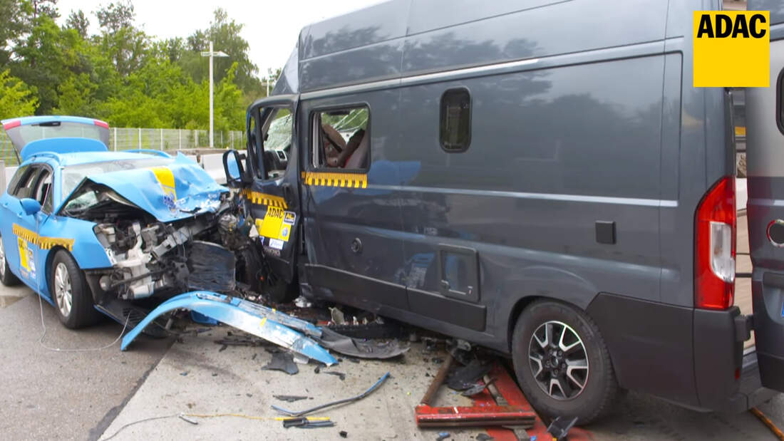 ADAC-Crashtest 2020: Wie sicher sind Wohnmobile? | AUTO MOTOR UND SPORT