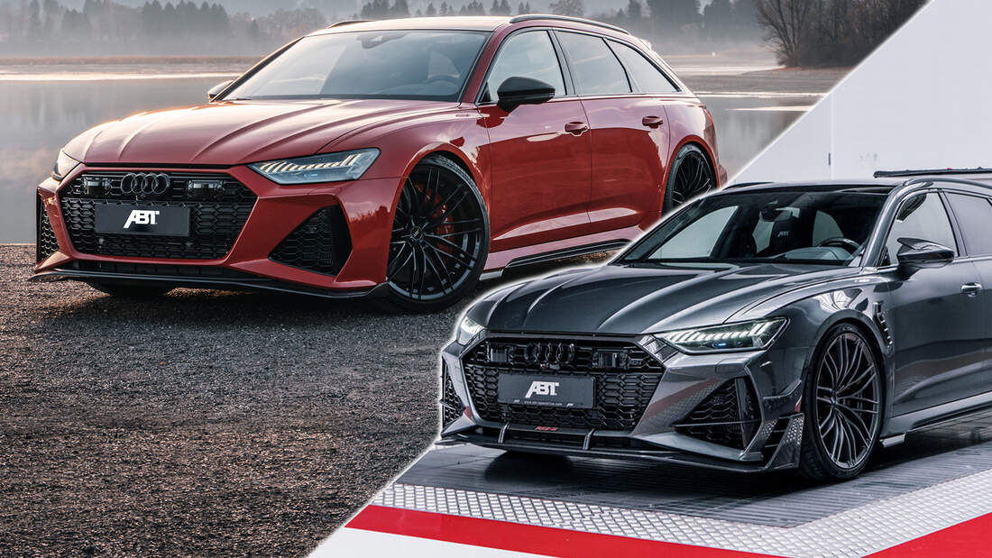 "R"wird "S": Abt Sportsline Audi RS6-S und RSQ8-S | AUTO MOTOR UND SPORT