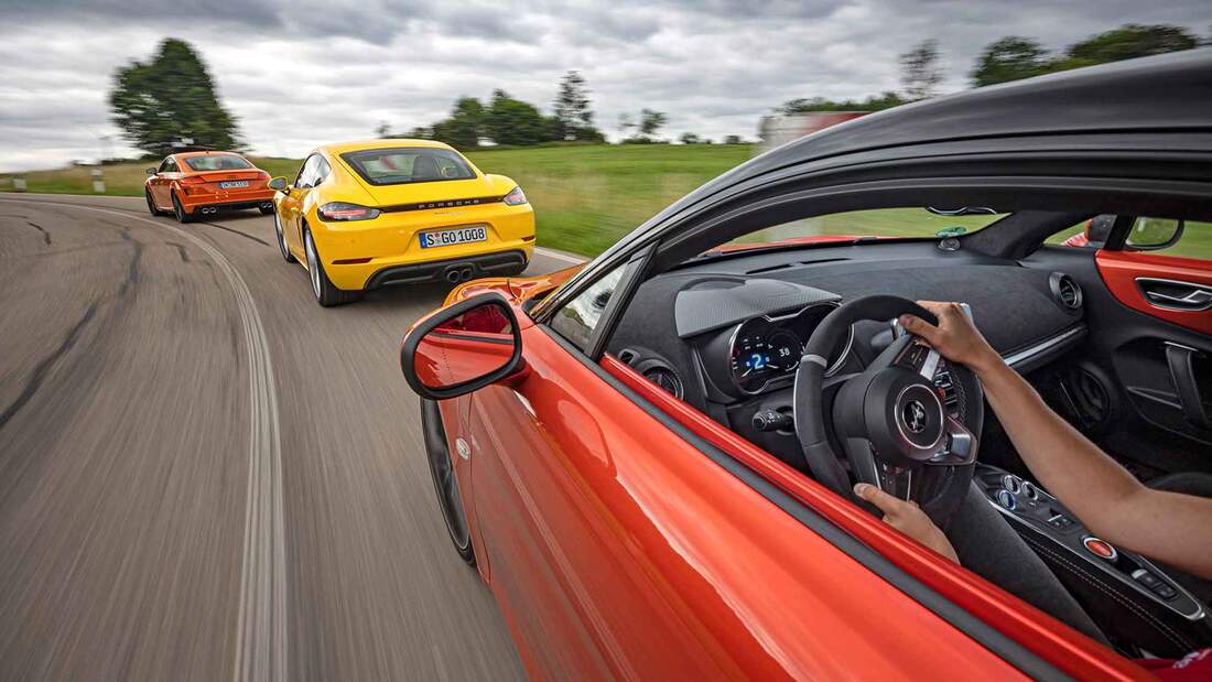Audi TTS, Porsche 718 Cayman & Alpine A110 S im Test | AUTO MOTOR UND SPORT