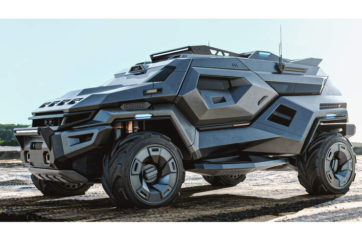 Armourtruck Concept: Automobile Allmachtsfantasie | AUTO MOTOR UND SPORT