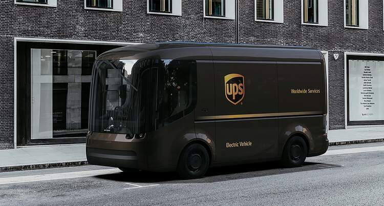 Arrival ev van store