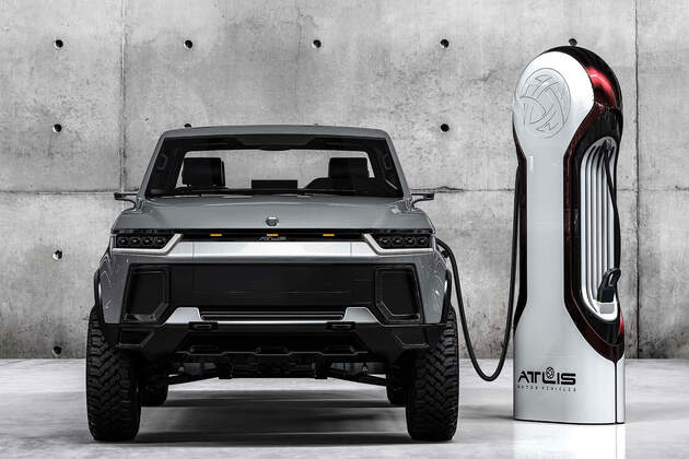 Atlis XT Elektro Pickup Als Prototyp plotzlich mit neuem Design AUTO MOTOR UND SPORT