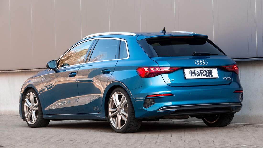 H&R Sportfedern für Audi A3 Allrad-Modelle | AUTO MOTOR UND SPORT