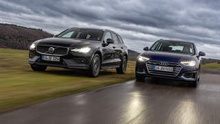 Audi A4 Avant 40 TDI & Volvo V60 CC B4 im Test (Technische Daten ...
