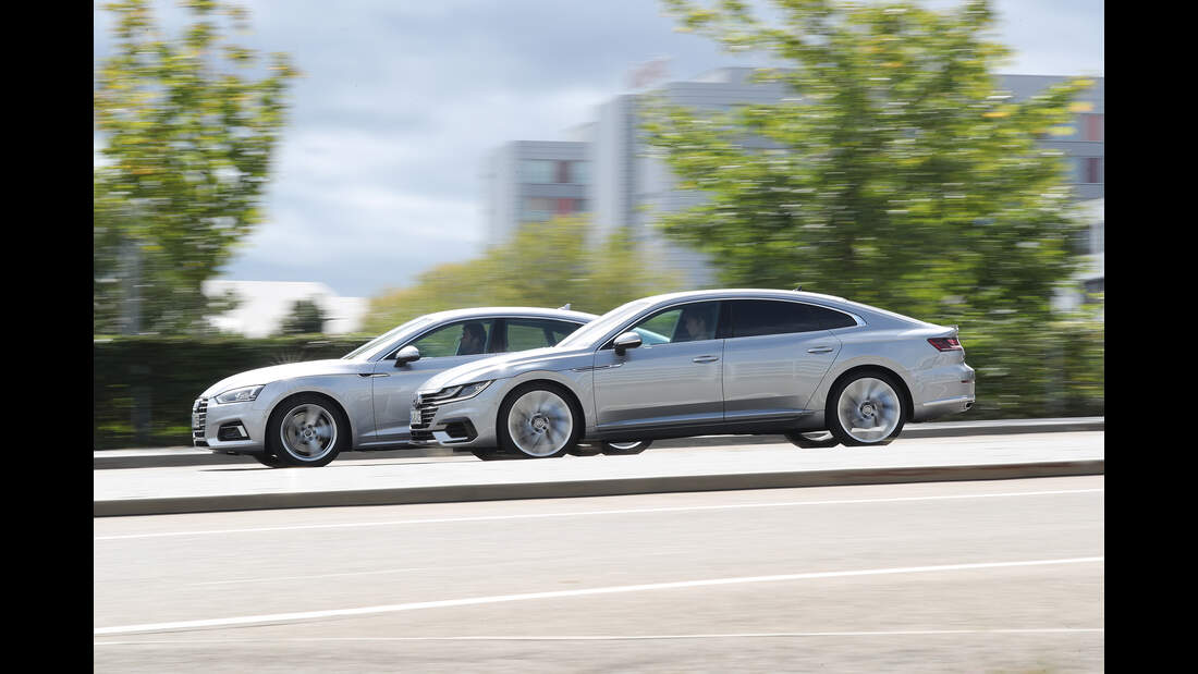 Test: Audi A5 Sportback 2.0 TFSI und VW Arteon 2.0 TSI 4Motion | AUTO ...