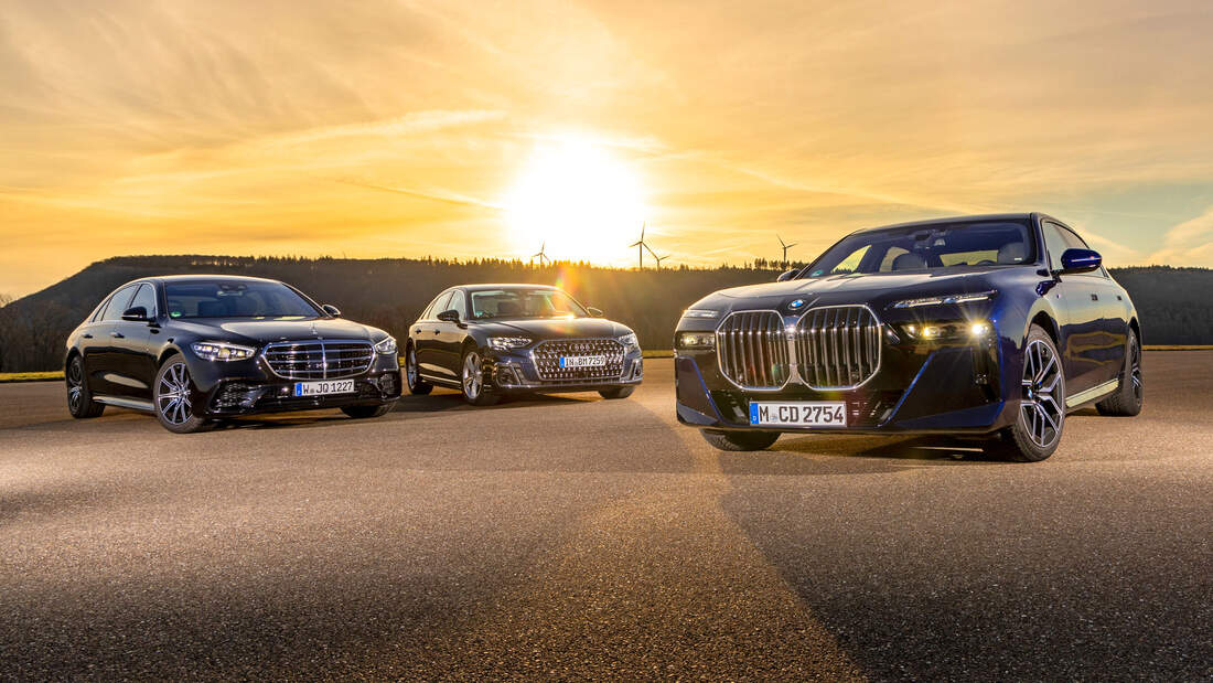 Test Audi A8 50 TDI gegen BMW 740d, Mercedes S 350d | AUTO MOTOR UND SPORT