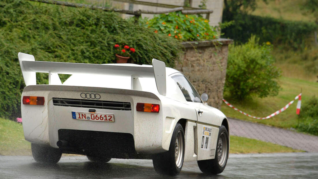 Audi Quattro Gruppe S: Erste Fahrt des Rallye-Prototypen - auto motor ...