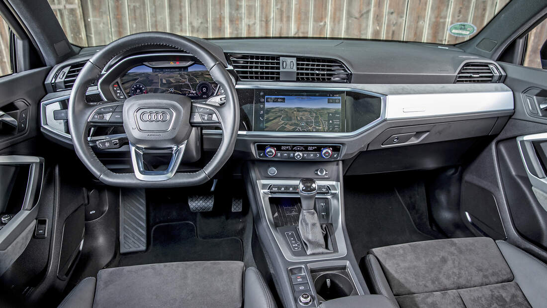 Audi Q3 S line 45 TFSI Quattro vs. BMW X1 xDrive 25i M Sport - auto ...