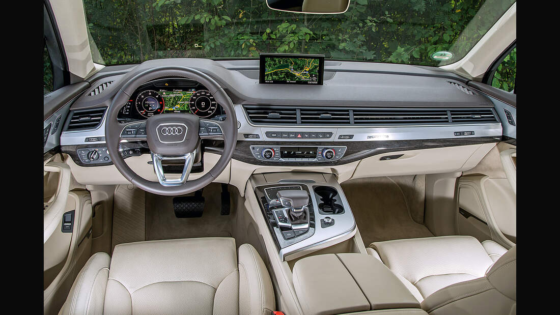 Audi Q7, BMW X5, Mercedes GLE und Porsche Cayenne im Vergleich - auto ...