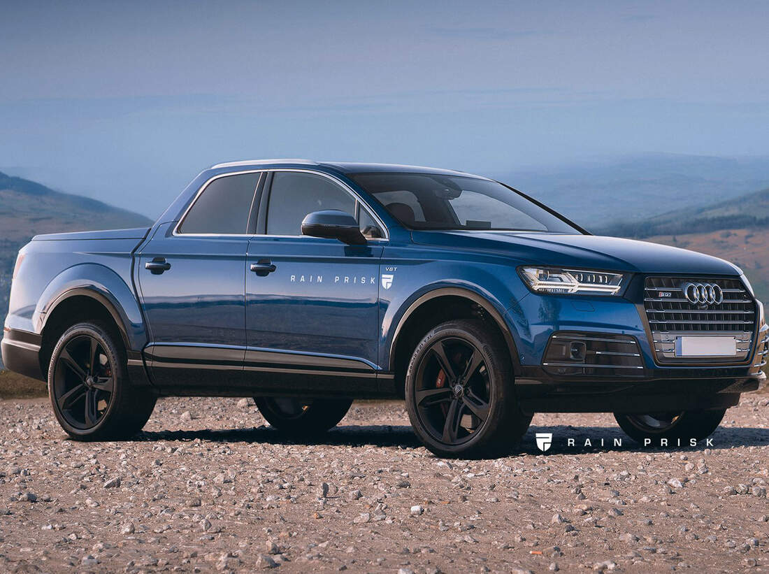 Fantasie-Autos von Rain Prisk: BMW Pick-up, Ferrari-SUV - auto motor ...