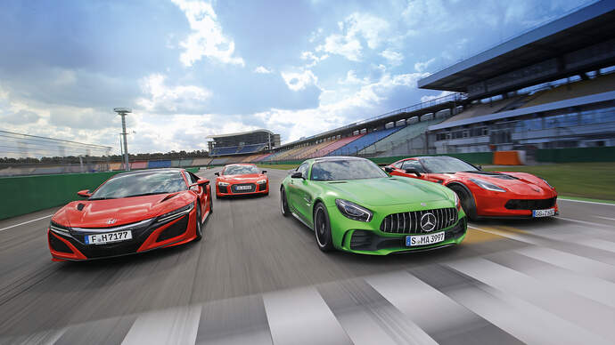 Mercedes AMG GT C190 aktuelle Tests & Fahrberichte - AUTO MOTOR UND SPORT