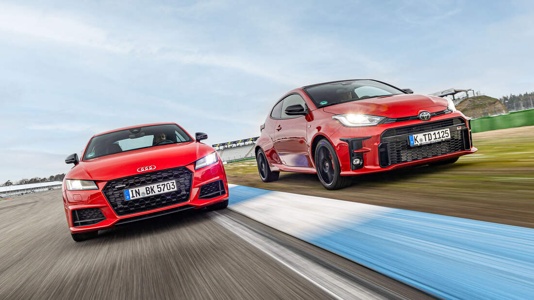 Audi TT 45 TFSI und Toyota GR Yaris im Test | AUTO MOTOR UND SPORT