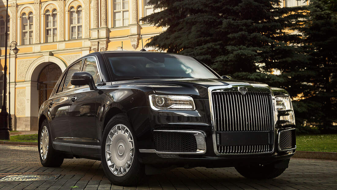Sitzprobe im Aurus Senat: Putins luxuriöse Staatslimousine - auto motor und sport