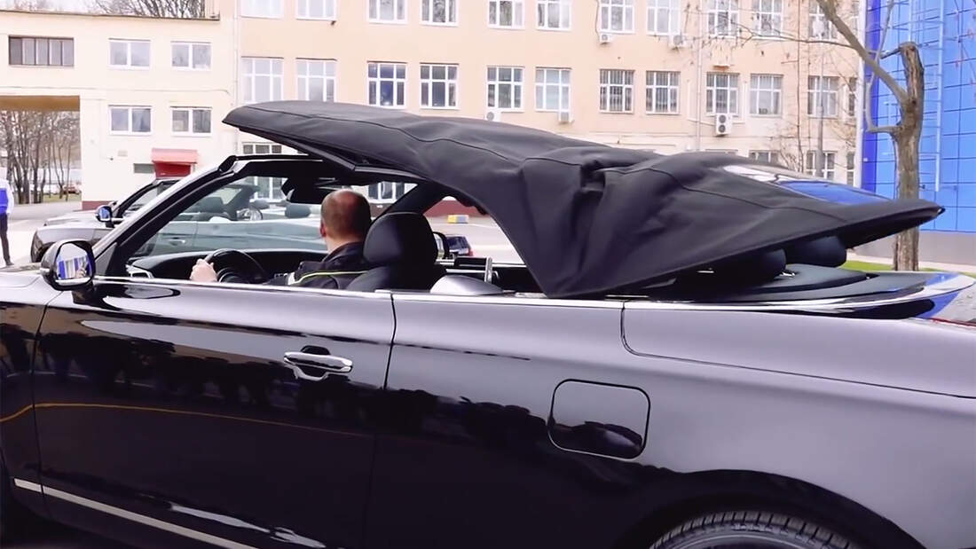 Aurus Senat Cabrio: Offener russischer Luxusliner - auto motor und sport
