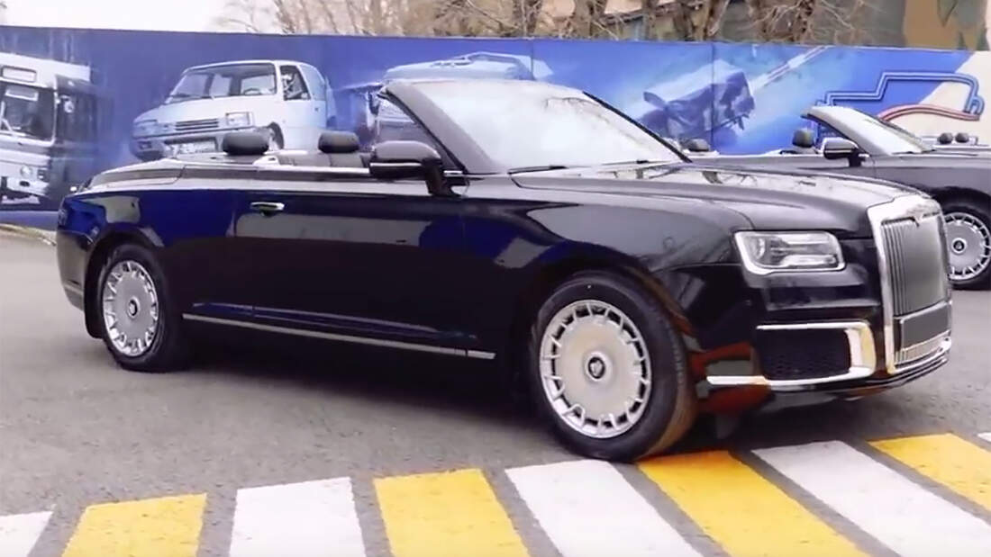 Aurus Senat Cabrio: Offener russischer Luxusliner - auto motor und sport