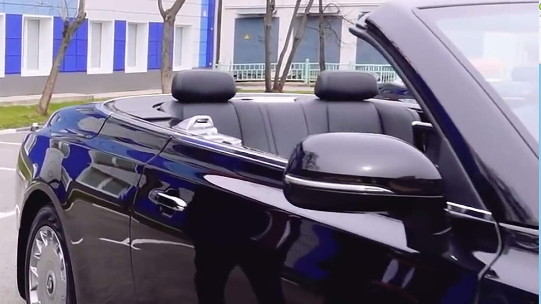 Aurus Senat Cabrio: Offener russischer Luxusliner - auto motor und sport