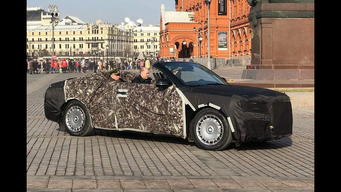 Aurus Senat Cabrio: Offener russischer Luxusliner | AUTO MOTOR UND SPORT