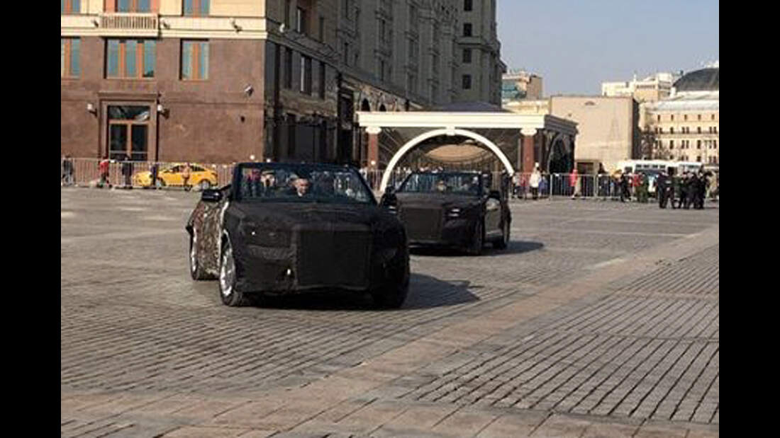 Aurus Senat Cabrio: Offener russischer Luxusliner | AUTO MOTOR UND SPORT