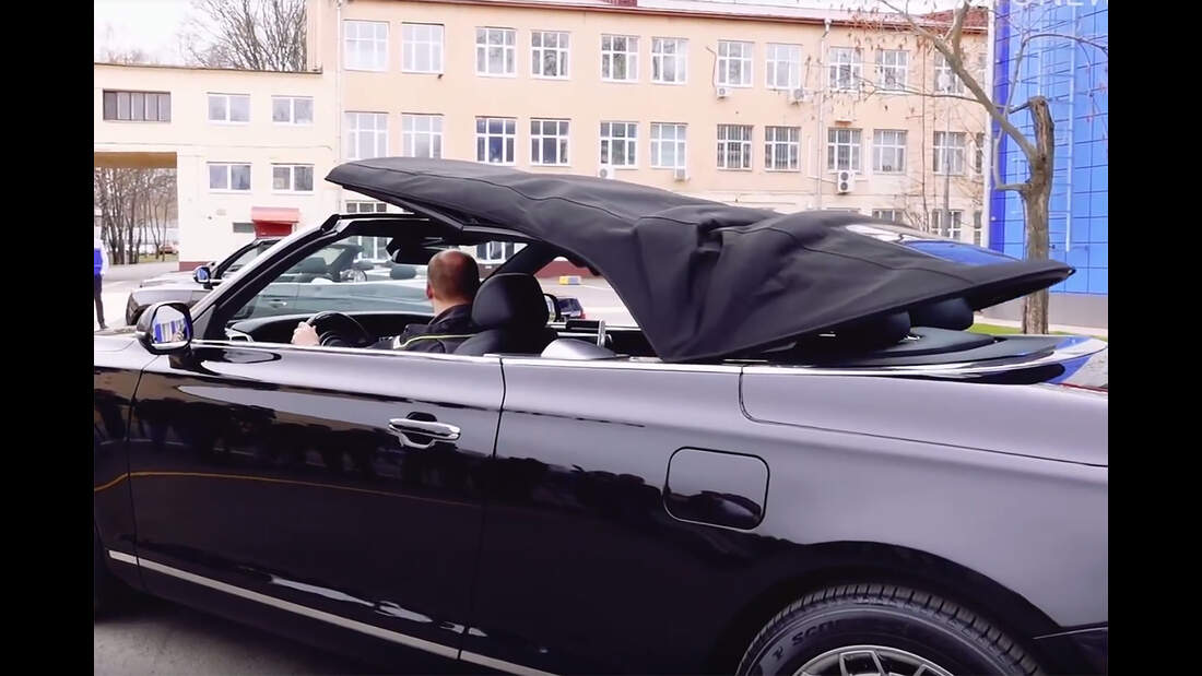 Aurus Senat Cabrio: Offener russischer Luxusliner | AUTO MOTOR UND SPORT