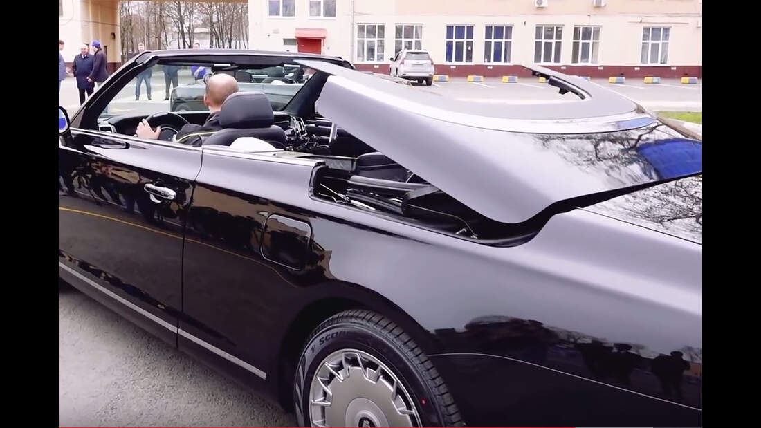 Aurus Senat Cabrio: Offener russischer Luxusliner | AUTO MOTOR UND SPORT