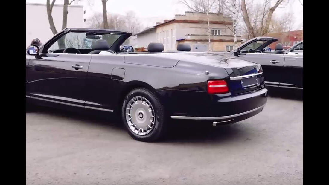 Aurus Senat Cabrio: Offener russischer Luxusliner | AUTO MOTOR UND SPORT