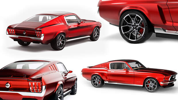 Russischer Elektro-Mustang mit 850 PS von Aviar Motors - auto motor und ...