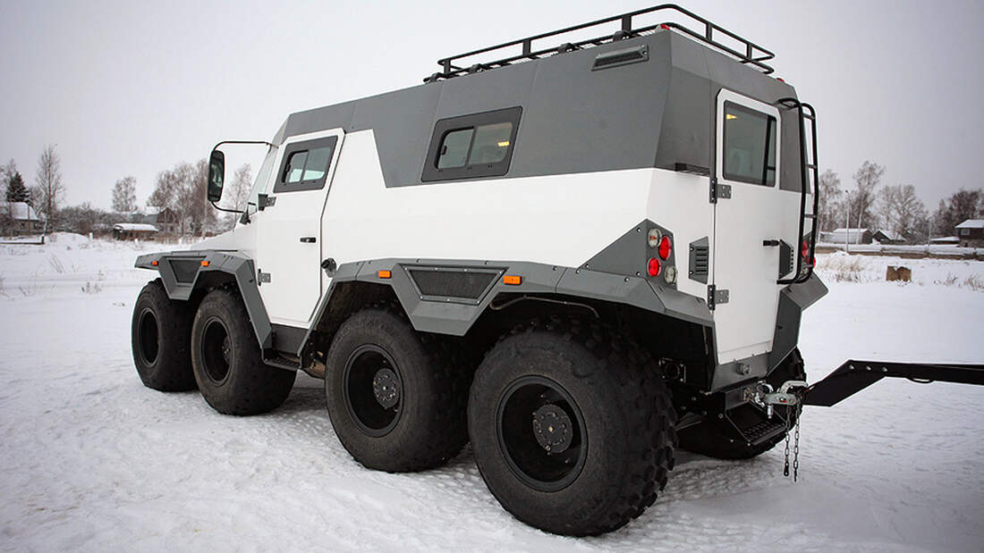 Avtoros Shaman 8x8 ATV: Russisches Sumpf-Monster - auto motor und sport