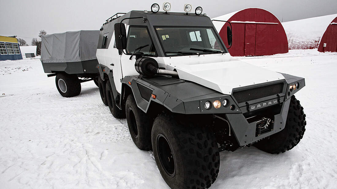 Avtoros Shaman 8x8 ATV: Russisches Sumpf-Monster - auto motor und sport