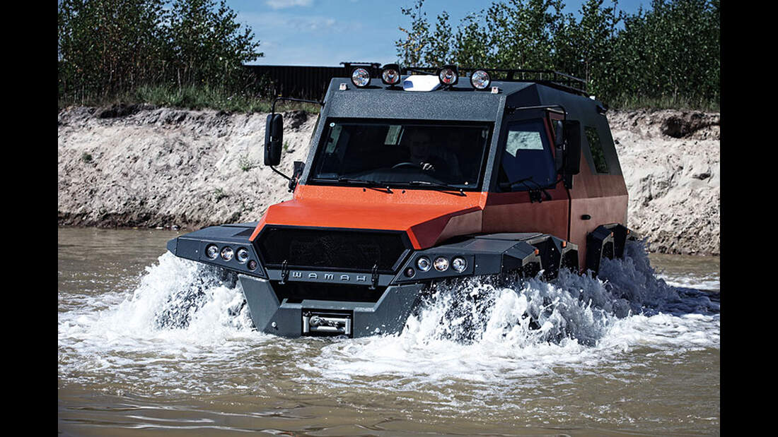 Avtoros Shaman 8x8 ATV: Russisches Sumpf-Monster | AUTO MOTOR UND SPORT